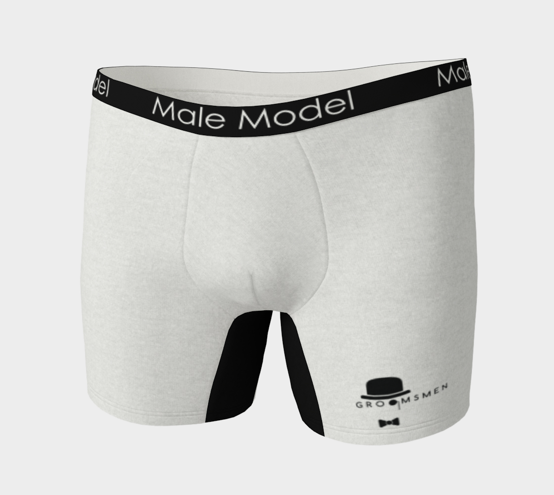 Groomsmen - Male Model Boxer Brief – Printce
